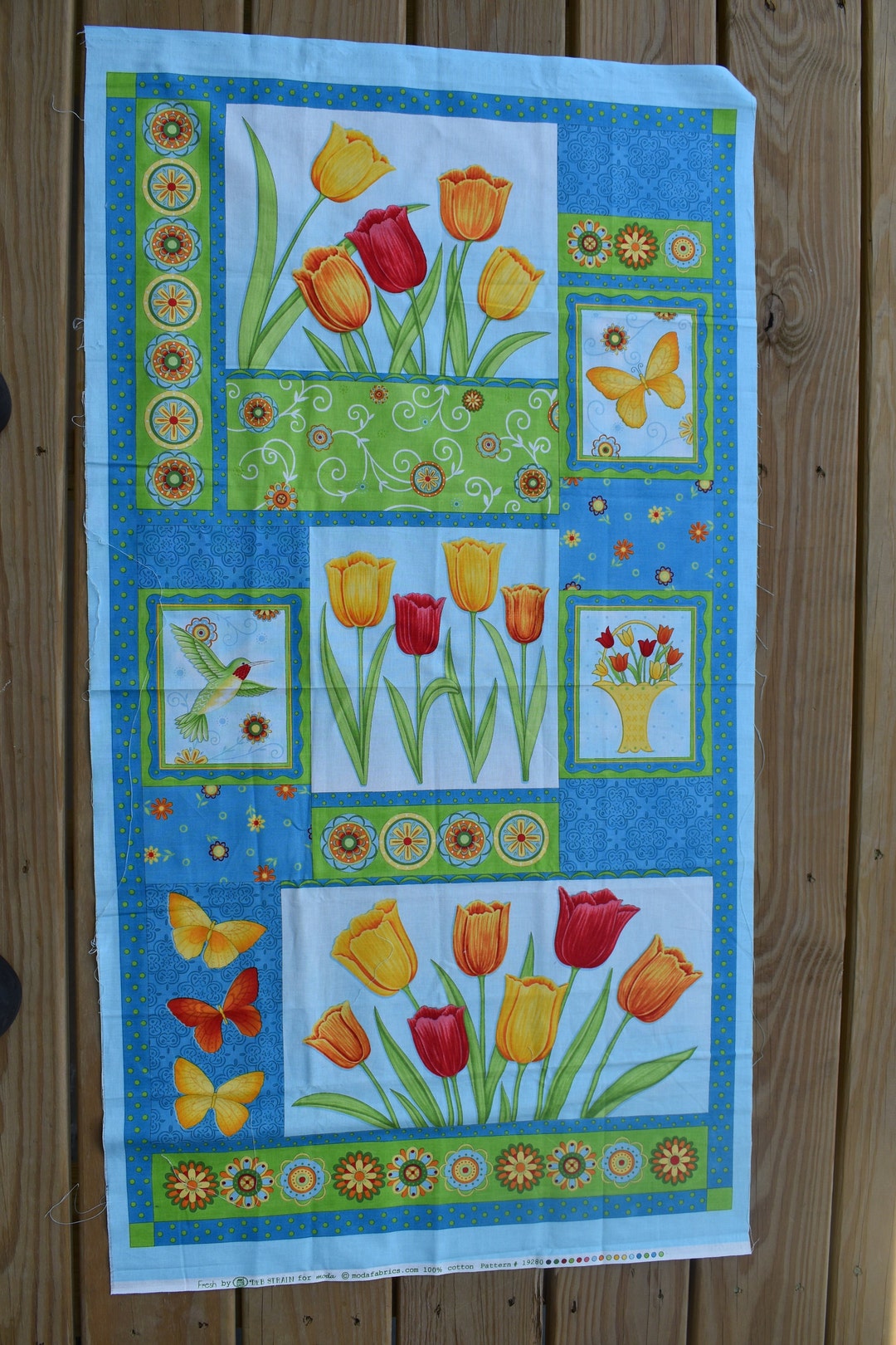 Moda Panel From the Fresh Collection by Deb Strain 22.5 Inches Wide - Etsy
