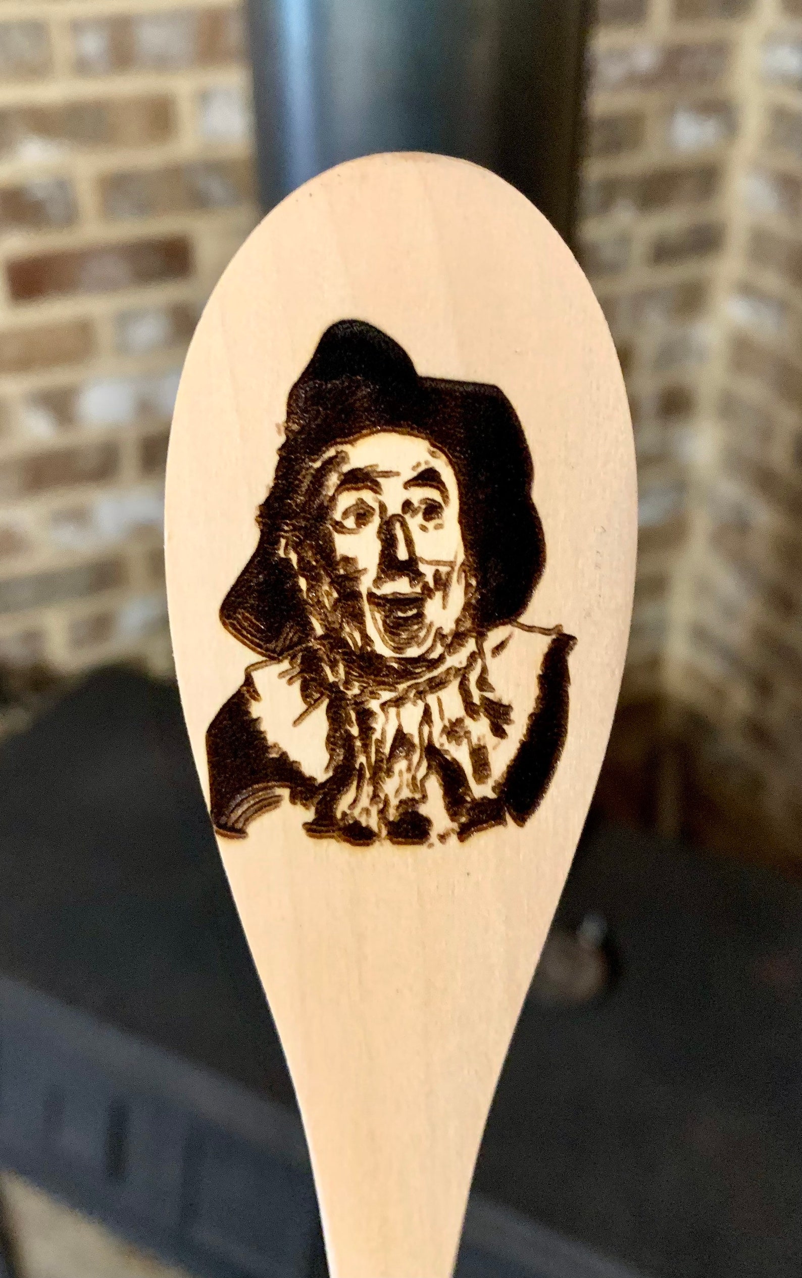 Wizard of Oz/ Kitchen Wooden Spoon/handmade/wood Burned - Etsy