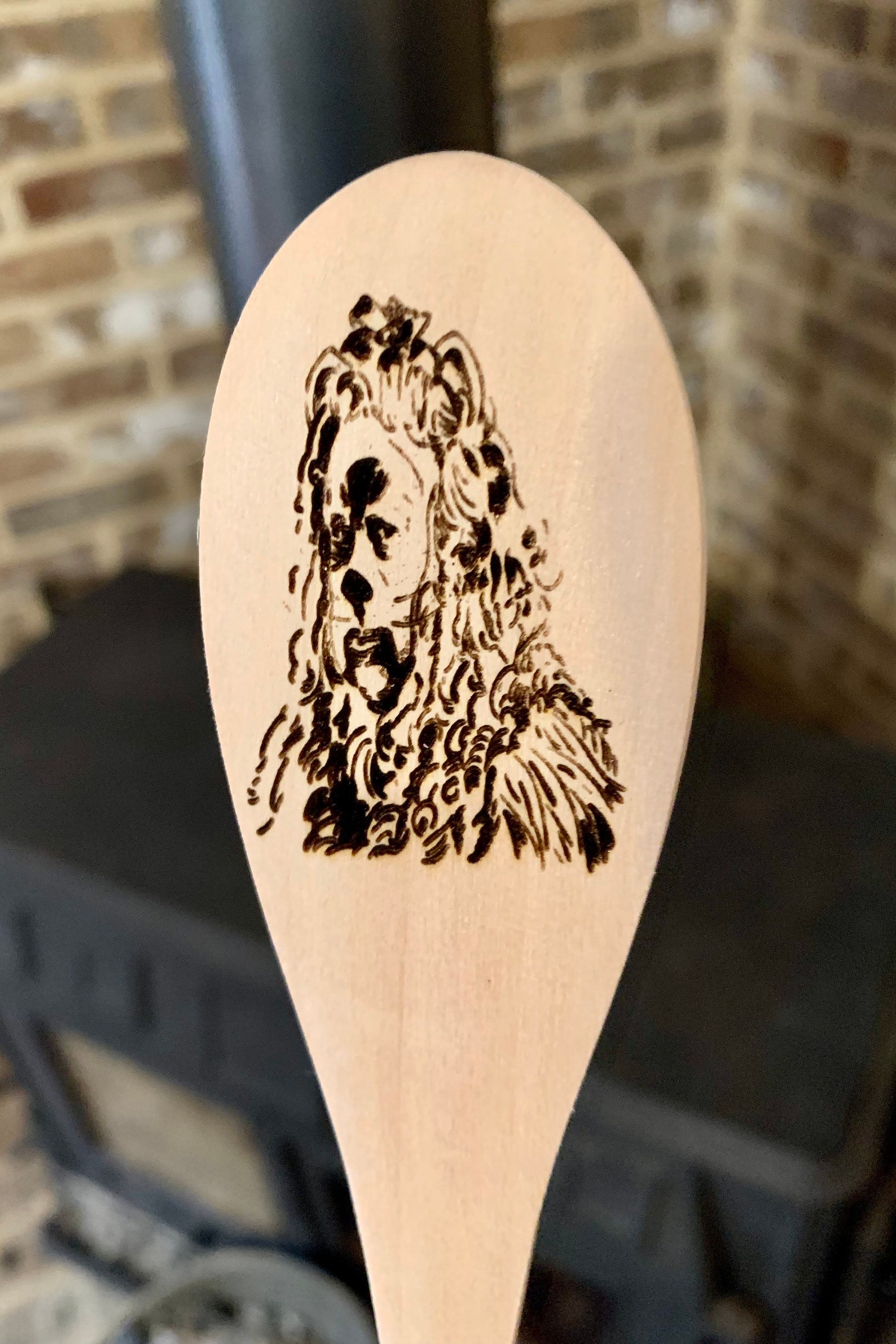 Wizard of Oz/ Kitchen Wooden Spoon/handmade/wood Burned - Etsy
