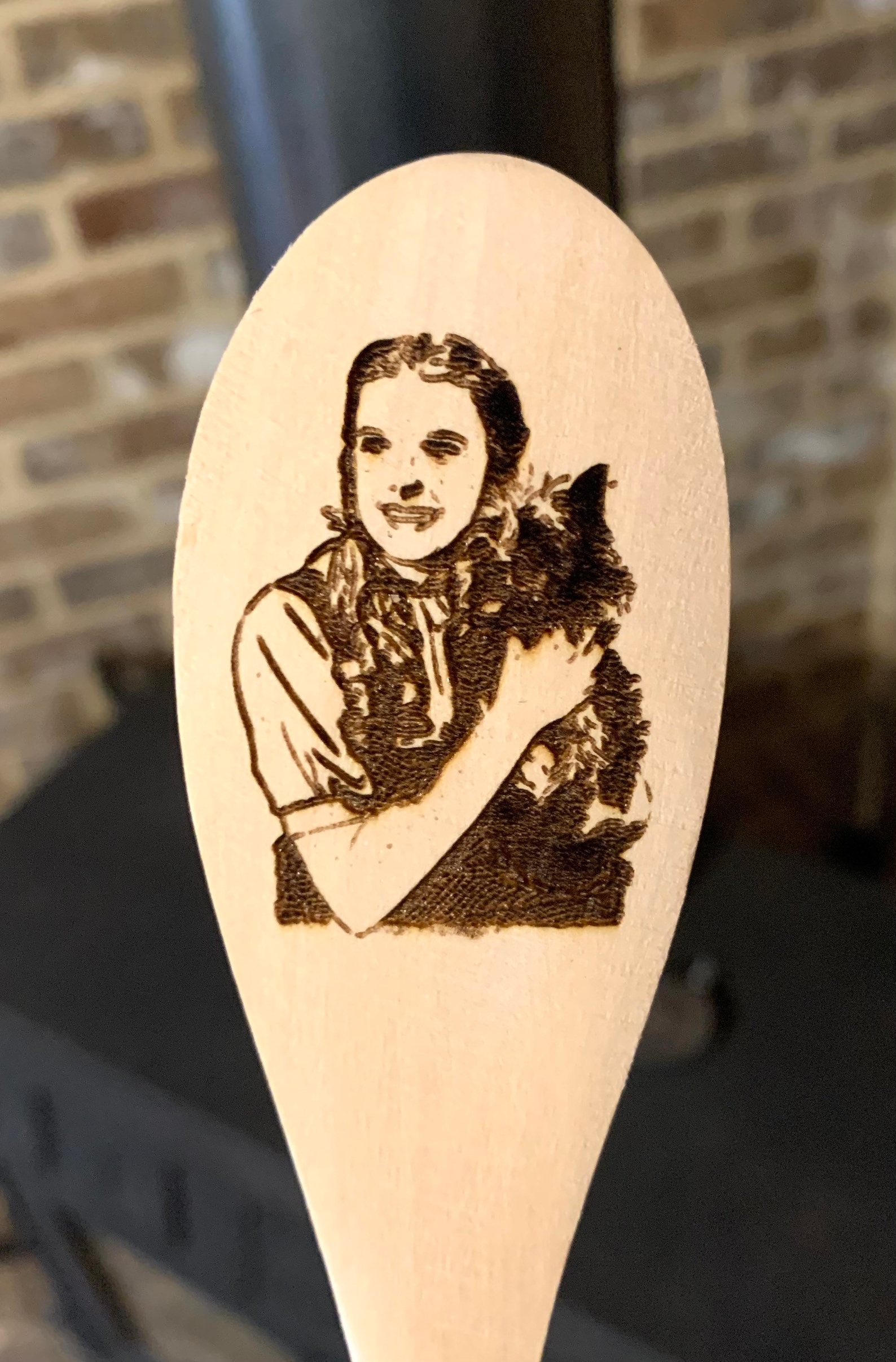 Wizard of Oz/ Kitchen Wooden Spoon/handmade/wood Burned - Etsy