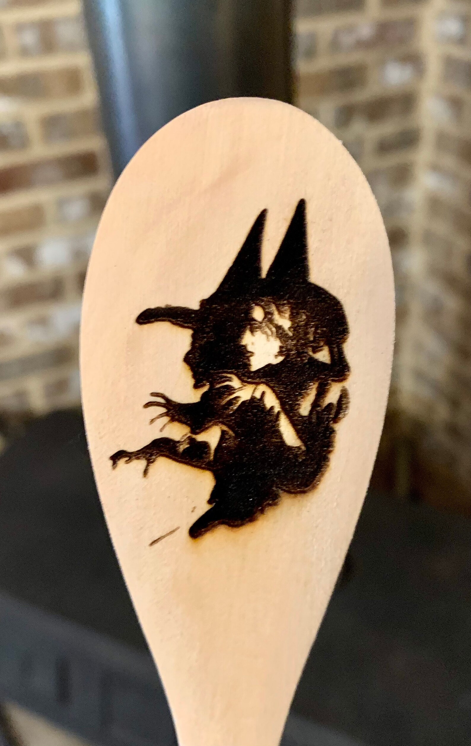 Wizard of Oz/ Kitchen Wooden Spoon/handmade/wood Burned - Etsy