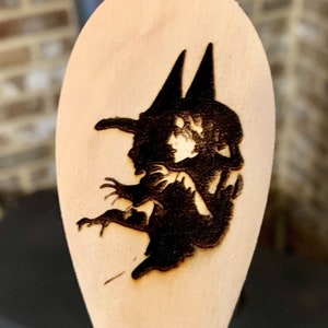 Wizard of Oz/ Kitchen Wooden Spoon/handmade/wood Burned - Etsy