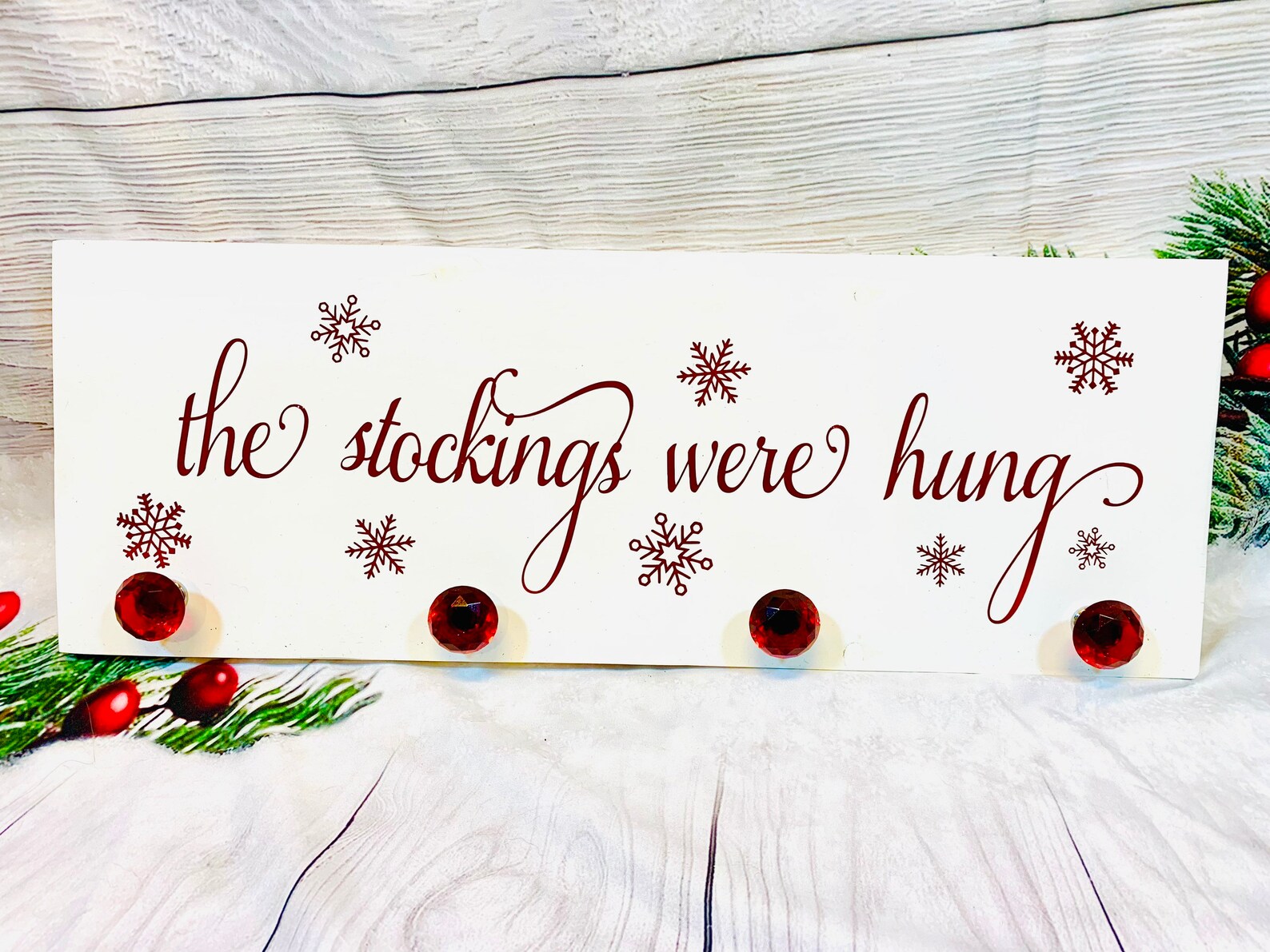 The Stockings Were Hung Christmas Stocking Hanger /coat | Etsy