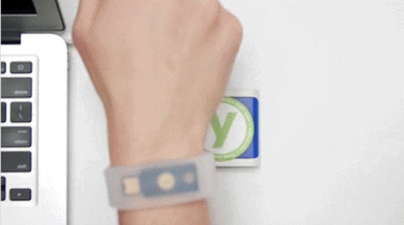 Pocketbands 3.0 Wristband for Yubikey 5C NFC Series 5, Google Titan ...