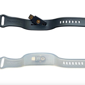Pocketbands 3.0 Wristband for Yubikey 5C NFC Series 5, Google Titan ...