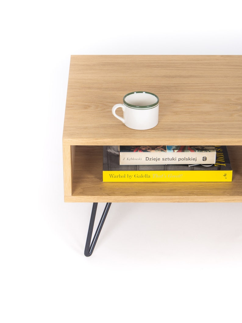 Modern Coffee Table Media Console Entertainment Center Made | Etsy