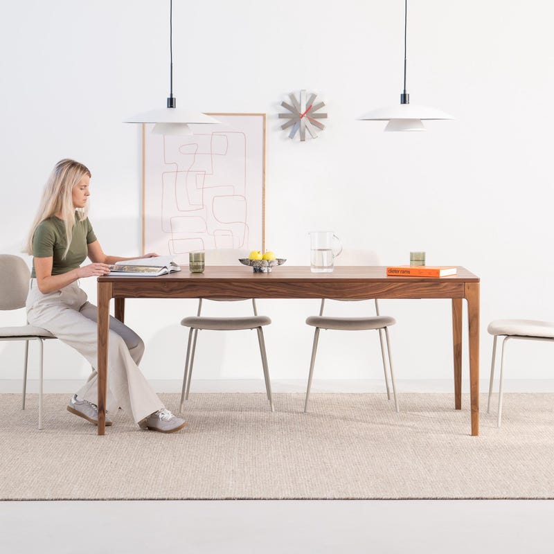 Solid Wood Extendable Table - Etsy