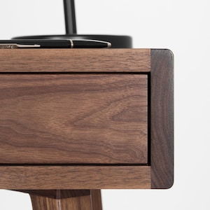 HEIM – Walnut Dressing Table, Small Desk, Mid Century Modern - Etsy