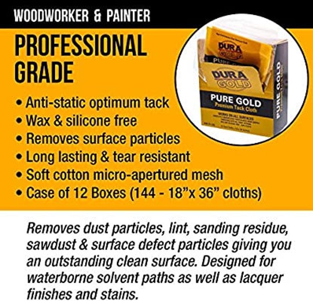Dura Gold Professional Tack Cloth - Etsy