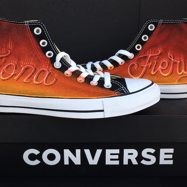 Custom Converse - Etsy