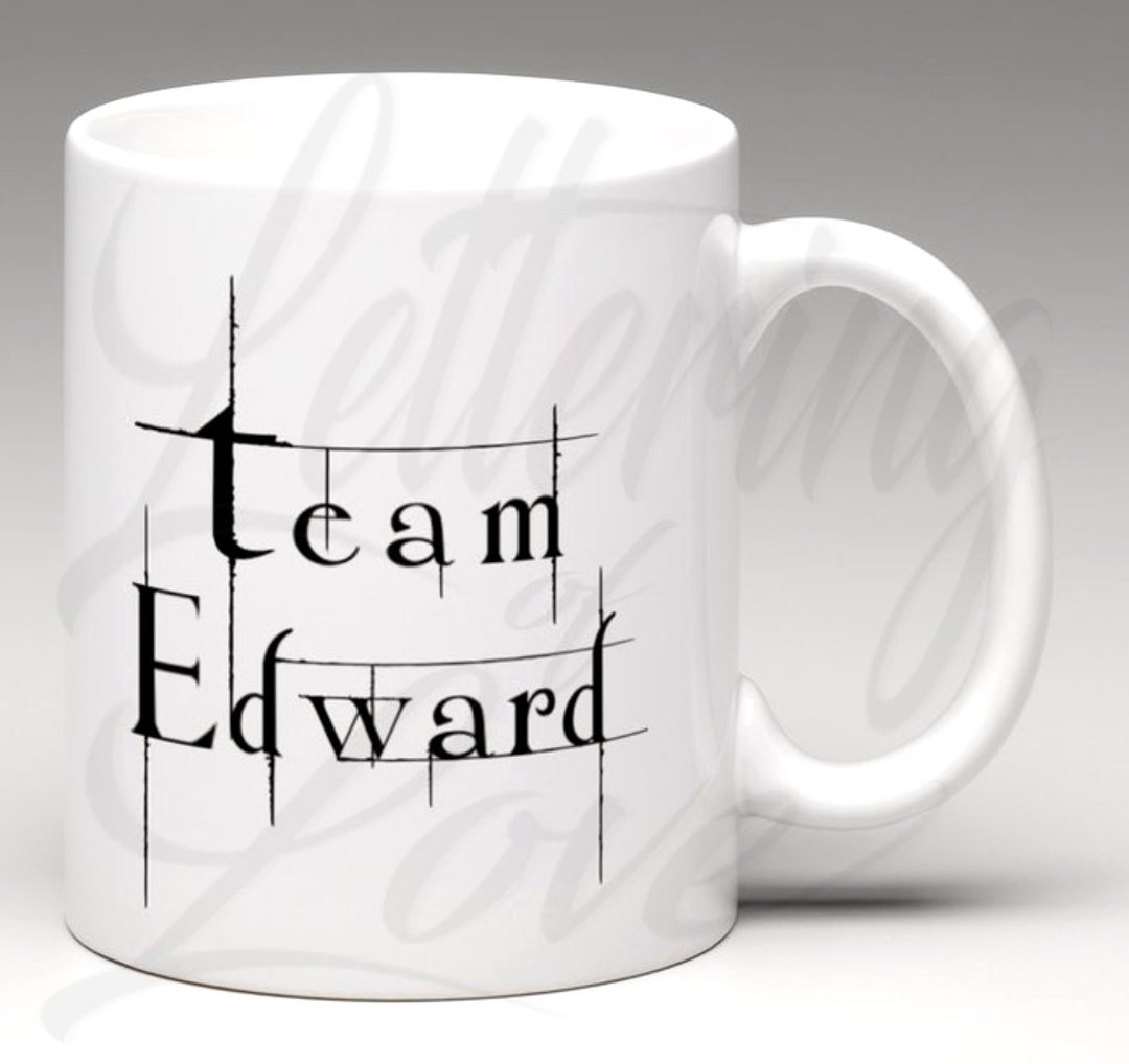 Twilight Inspired "team Edward" Coffee Mug | Personalized Coffee Mug ...