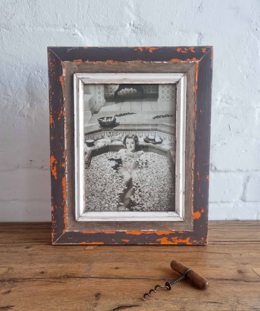 A4 Rustic Photo Frame by Luna Designs, From Reclaimed Weathered Timber ...