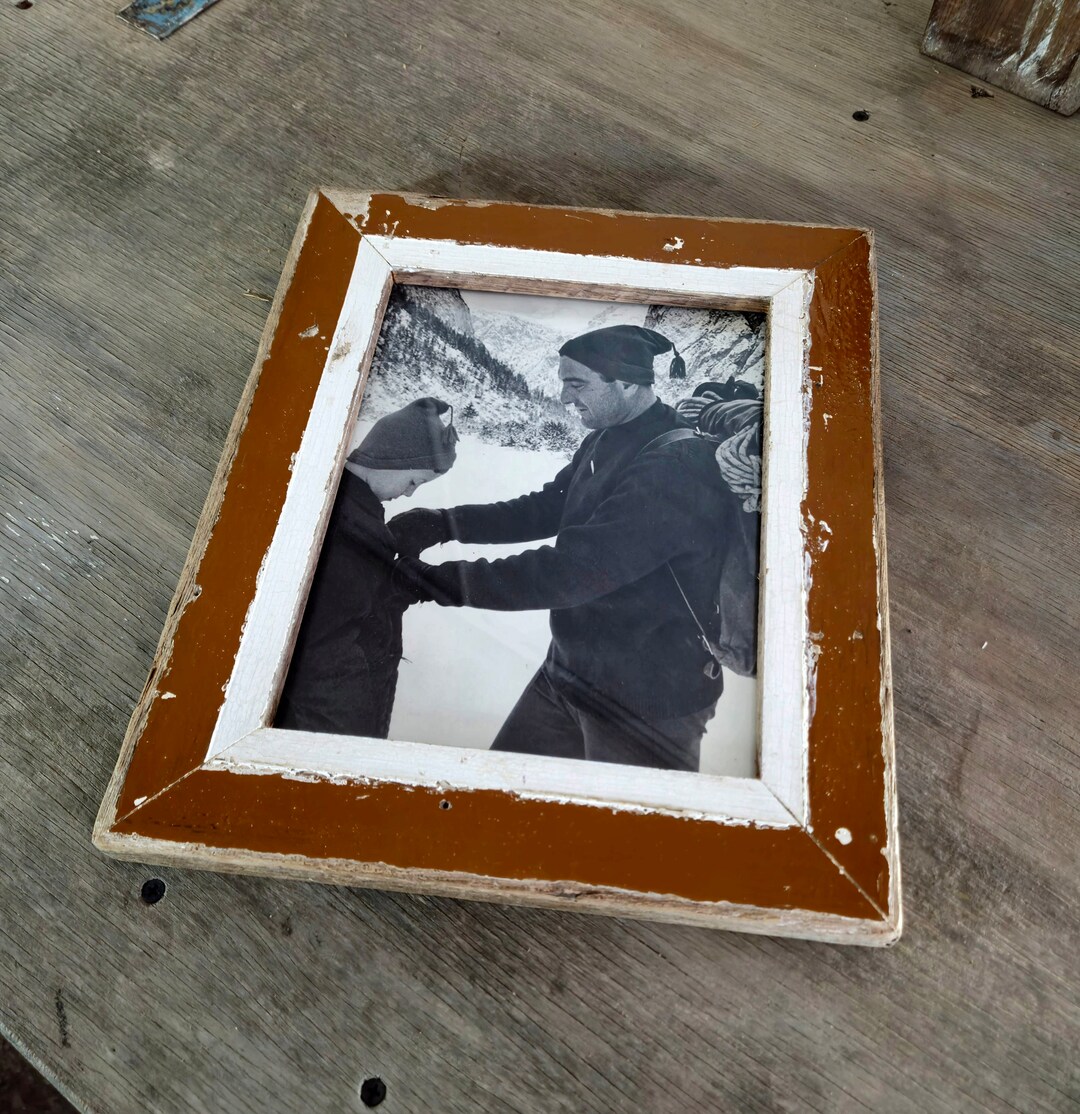 8 X 10 Rustic Photo Frame by Luna Designs Made From a Reclaimed Window ...