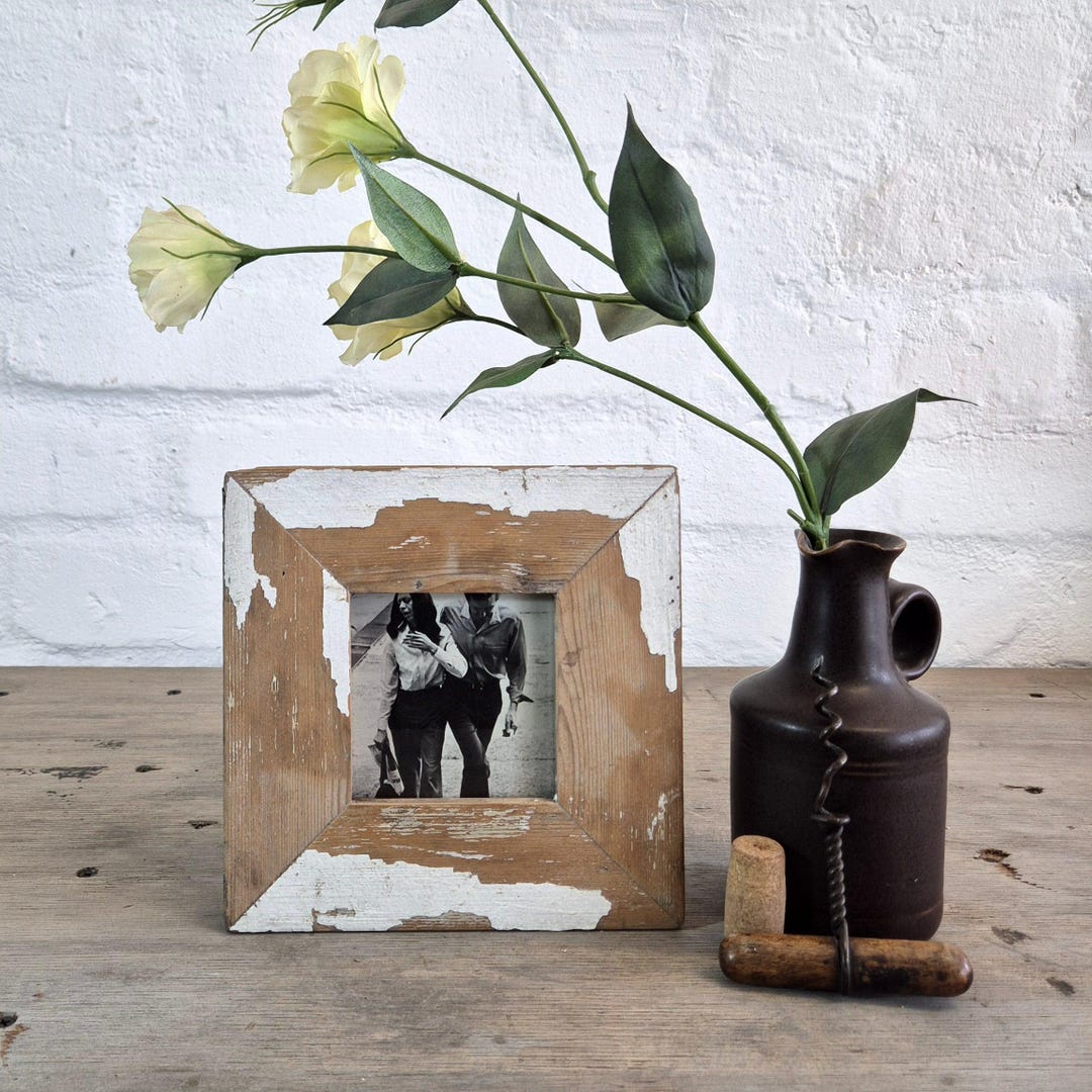 A 4x4 Upcycled Timber Photo Frame by Luna Designs. Made From an ...