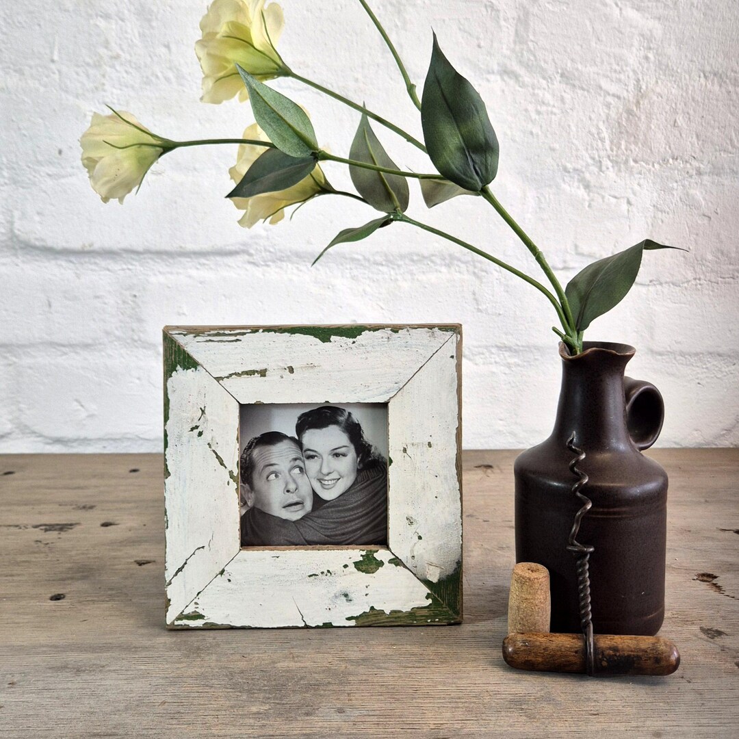 A 4x4 Upcycled Timber Photo Frame by Luna Designs. Made From an ...