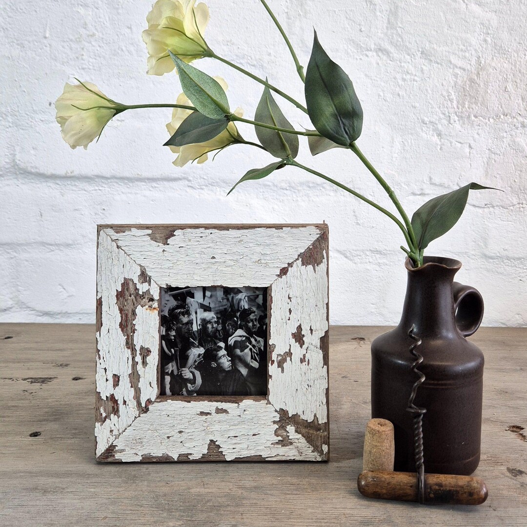 A 4x4 Upcycled Timber Photo Frame by Luna Designs. Made From an ...