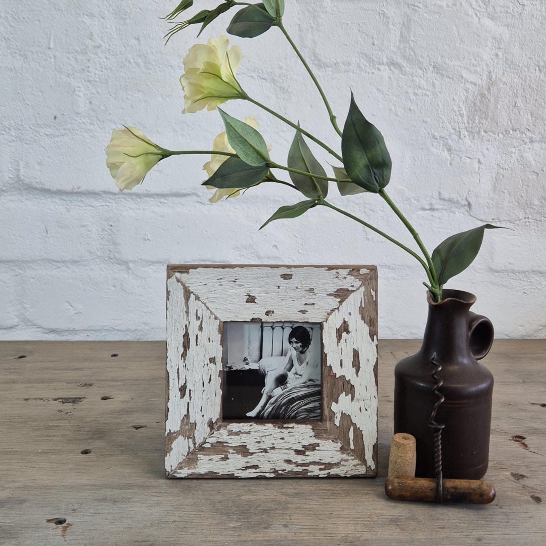A 4x4 Upcycled Timber Photo Frame by Luna Designs. Made From an ...