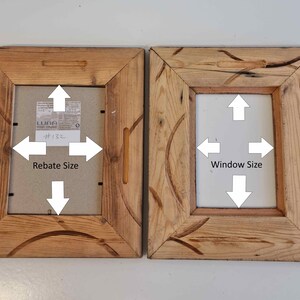 4x4 Shabby Chic Photo Frame Made From Authentic Reclaimed Vintage ...