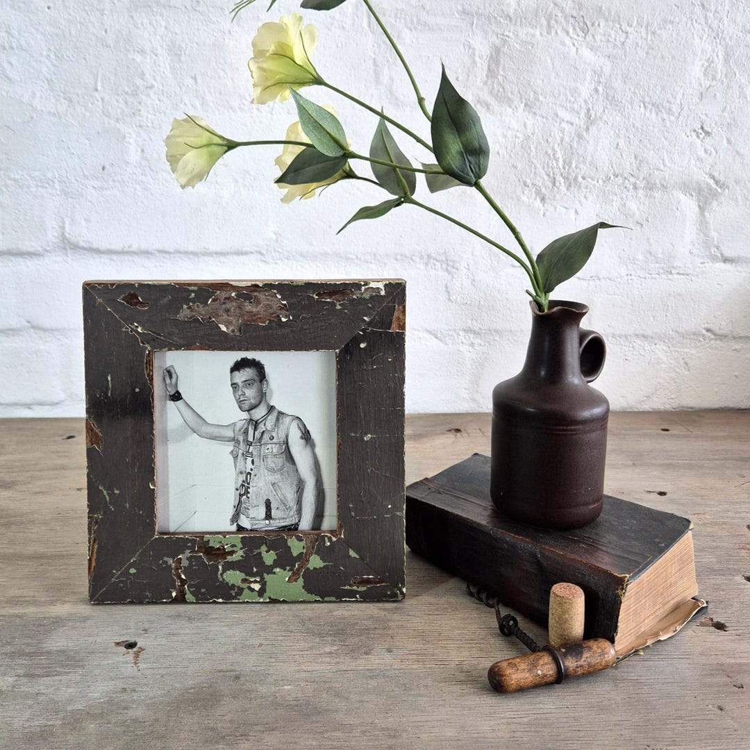 6x6 Shabby Chic Photo Frame. Made From Authentic Reclaimed Wood ...