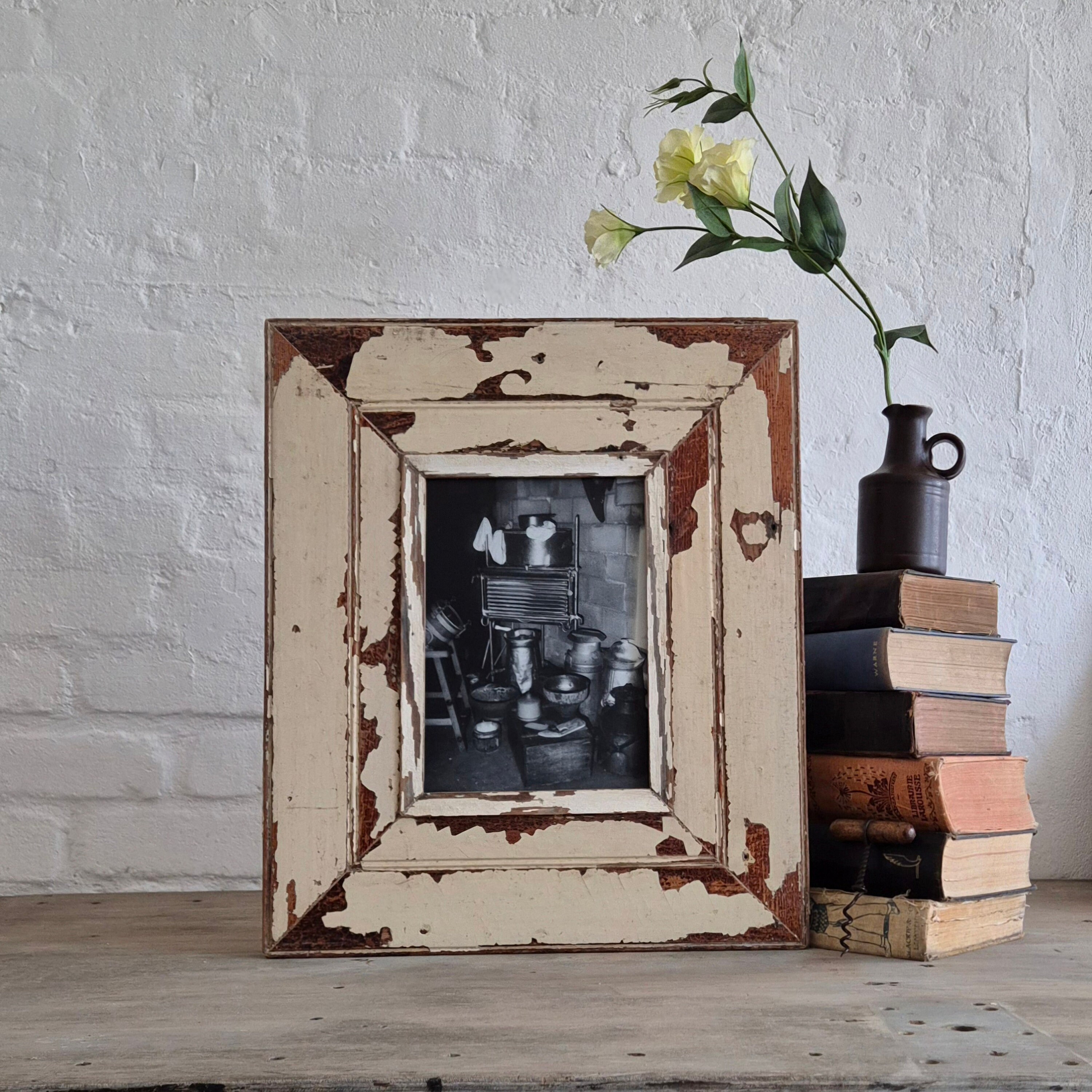 A4 Shabby Chic Frame Made From Authentic Reclaimed Victorian Era ...