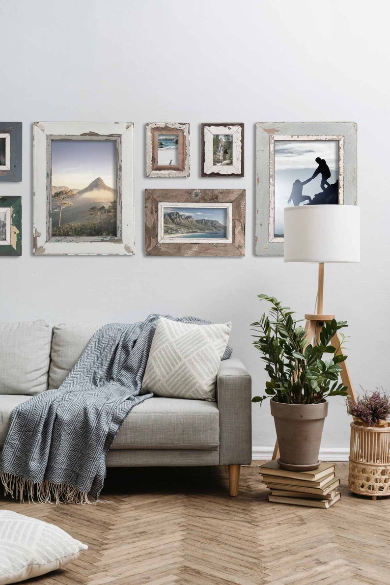 A 4x4 Recycled Timber Photo Frame by Luna Designs. Made From an ...