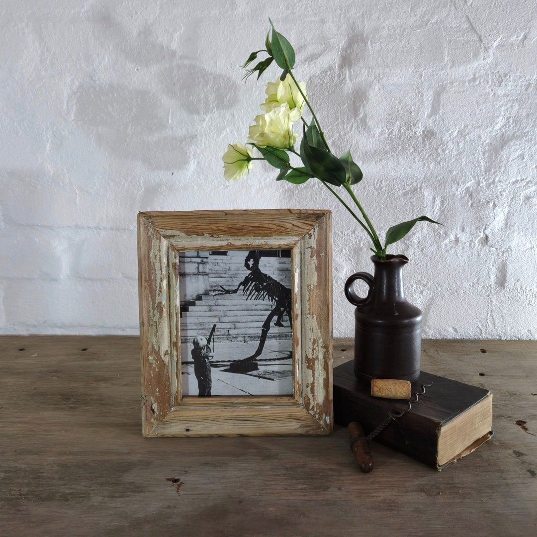 8 X 10 Rustic Photo Frame by Luna Designs Made From a Reclaimed Vintage ...