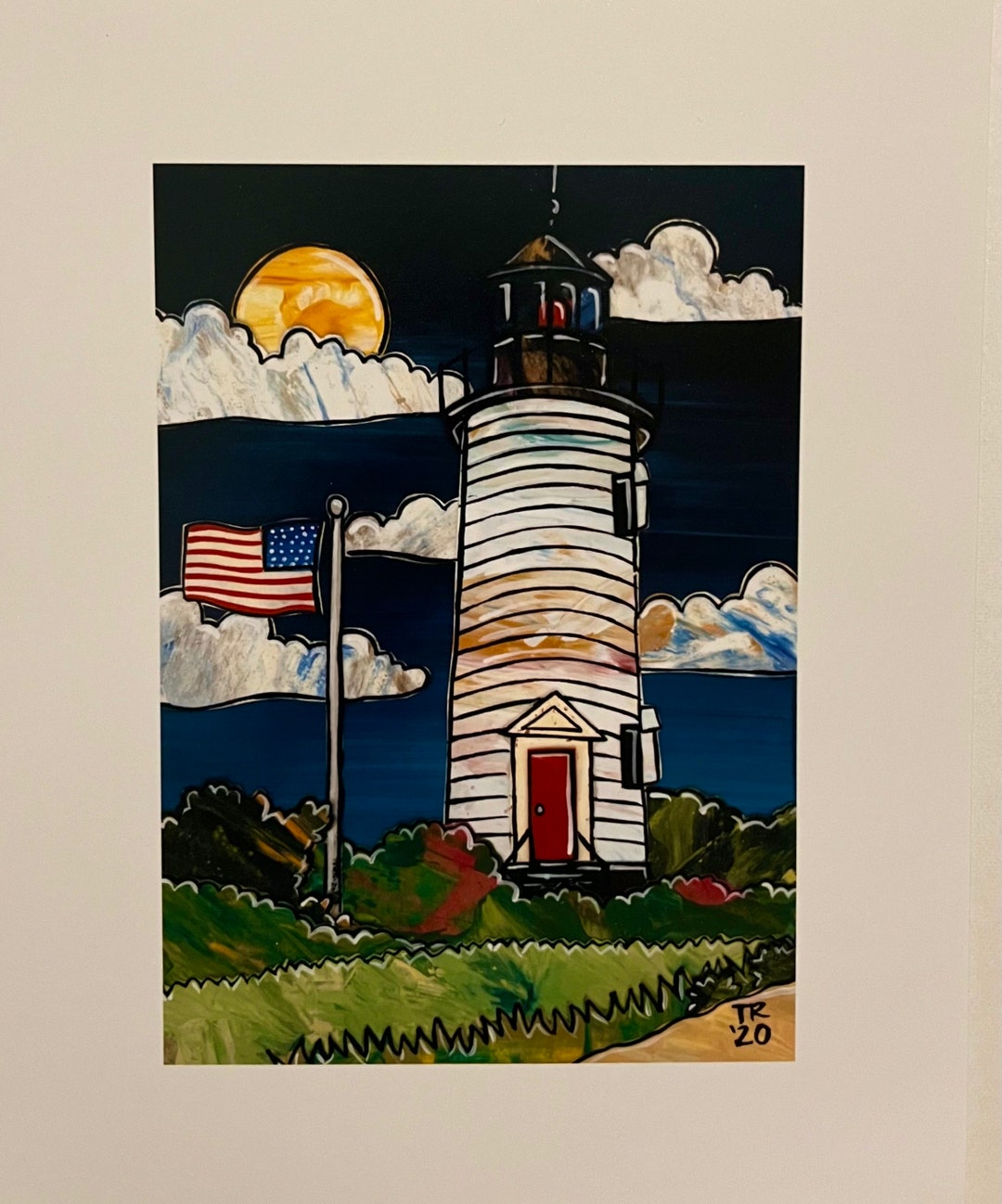 8x10 Cape Pogue Lighthouse Martha’s Vineyard Print - Etsy