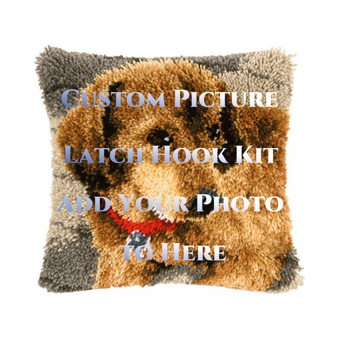 Customized DIY Latch Hook Kits, DIY Latch Pillow Case Kits,private ...