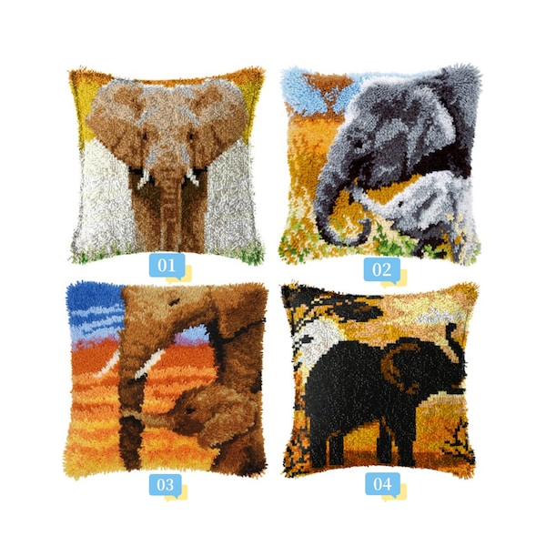 Latch Hook Pillow - Etsy