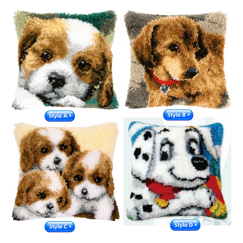 Hook Latch Dog Rug Kit - Etsy UK