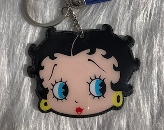 Betty Boop Keychain - Etsy