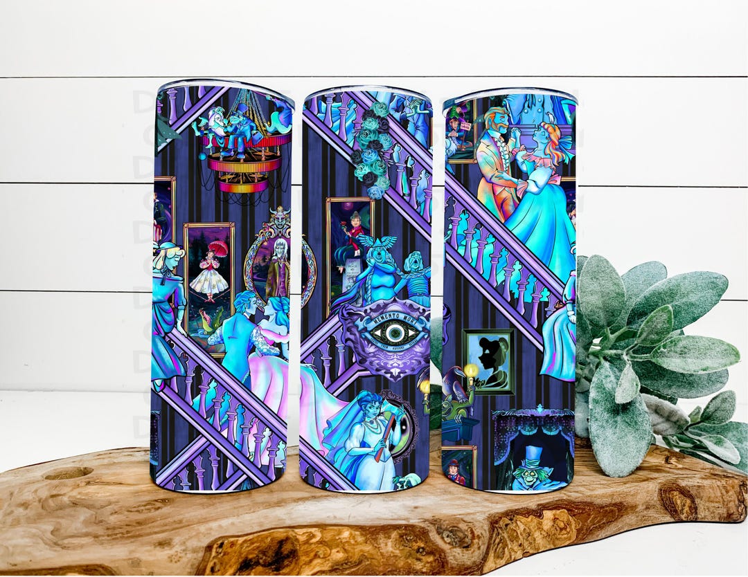 Haunted Mansion Stairs 20oz Insulated Tumbler - Etsy