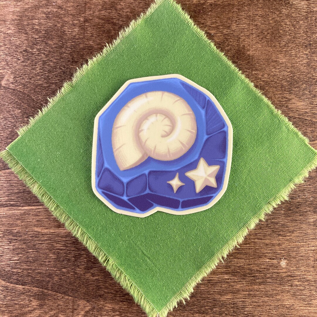 Fossil Sticker - Etsy