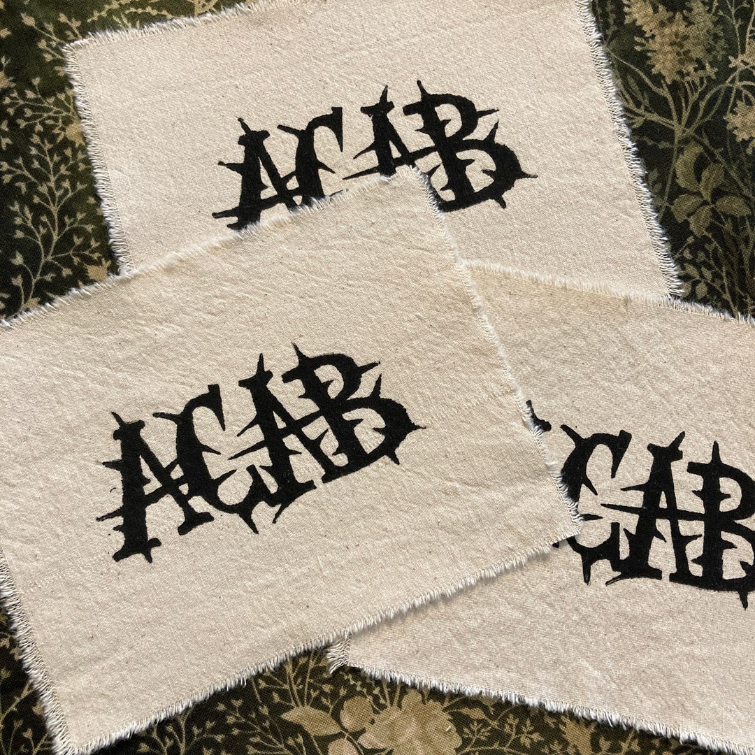 ACAB Thorns Fabric Patch - Etsy
