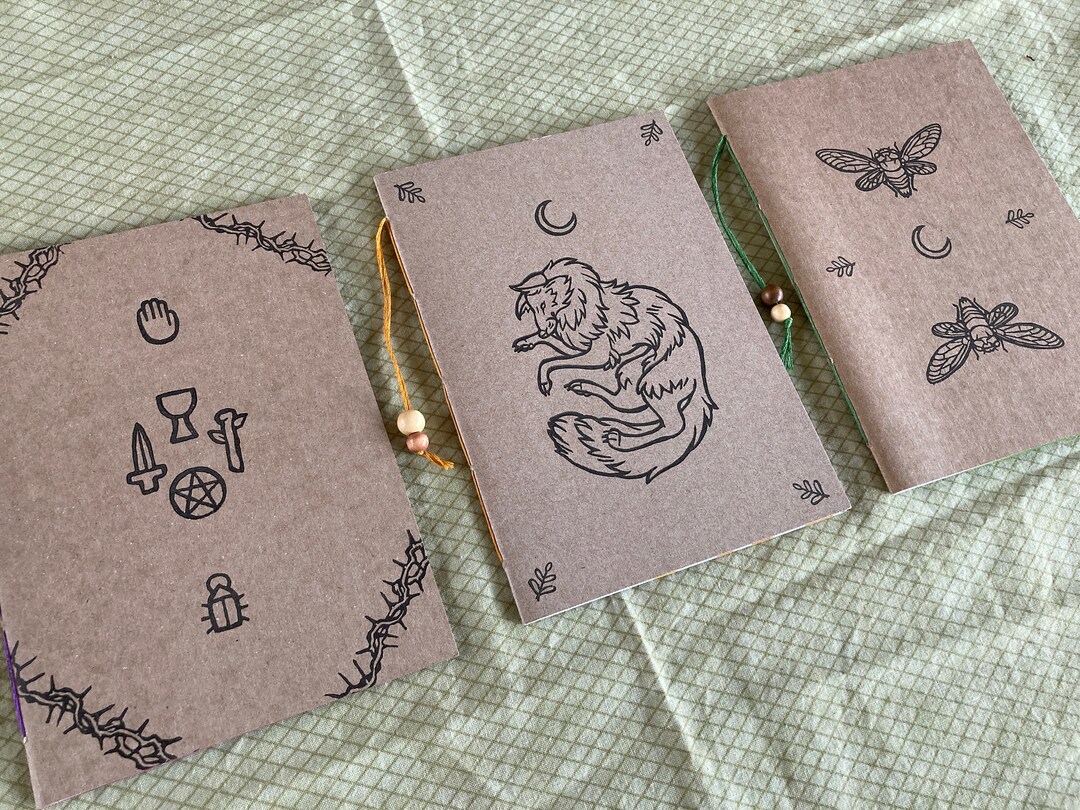 Upcycled Lined Notebooks A7 - Etsy