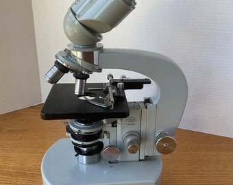 Vintage Microscope - Etsy