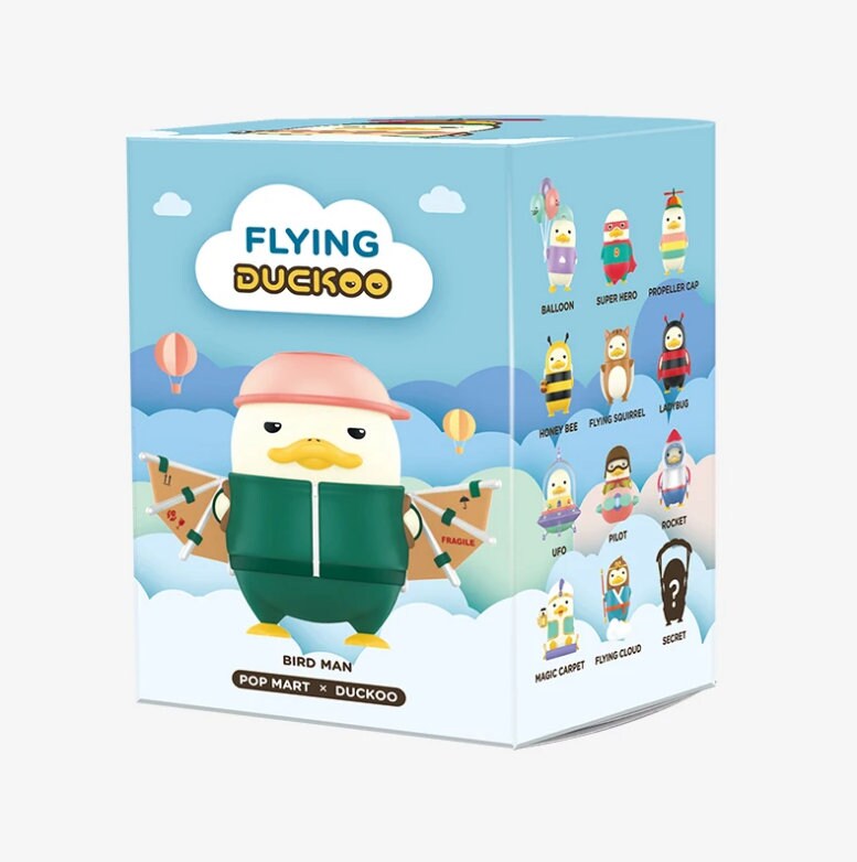 Mariquita / Duckoo Flying Series Caja Ciega Popmart Duckoo | Etsy