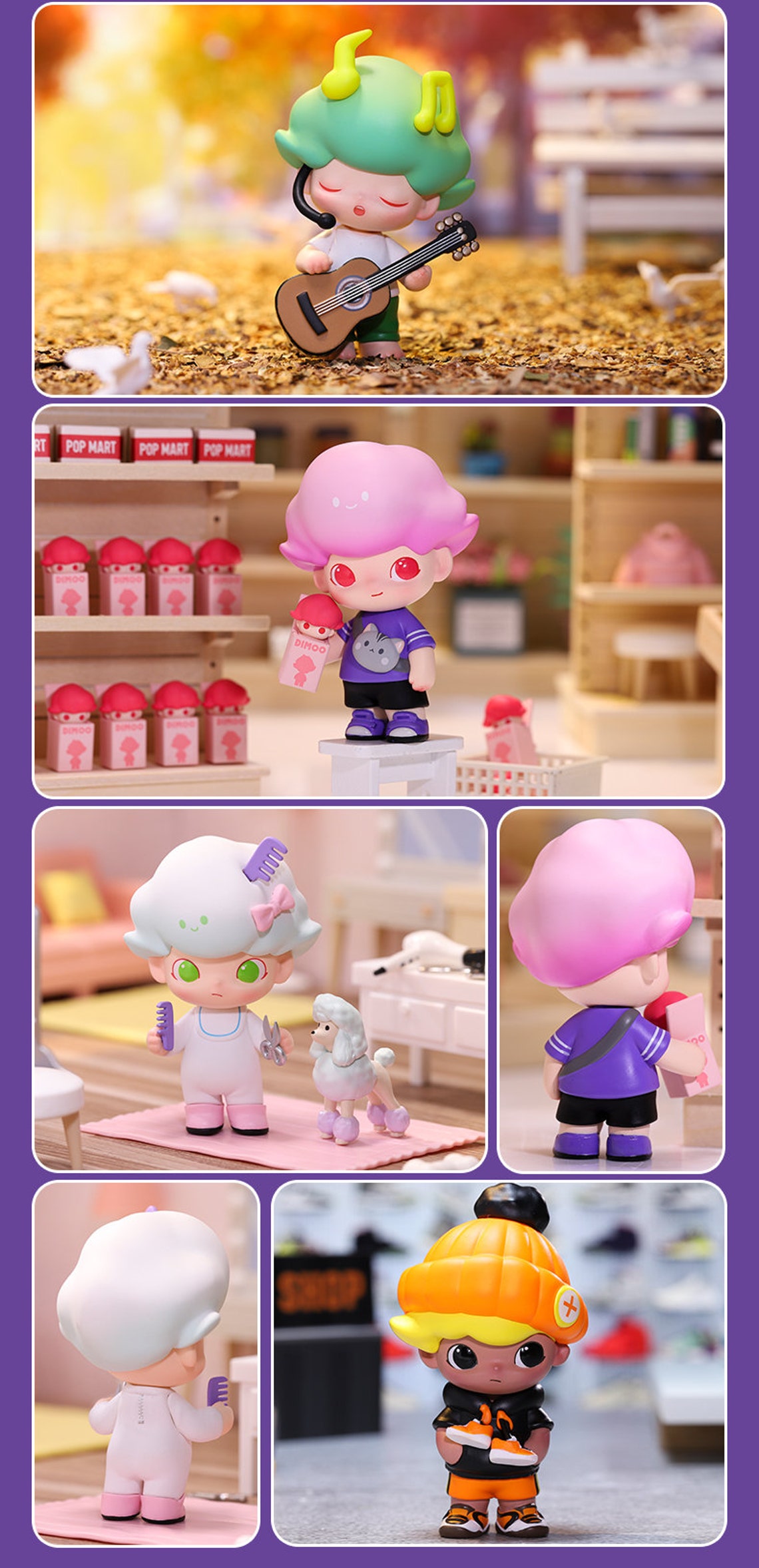Dimoo Life University Series Blind Box Popmart Pop Mart | Etsy