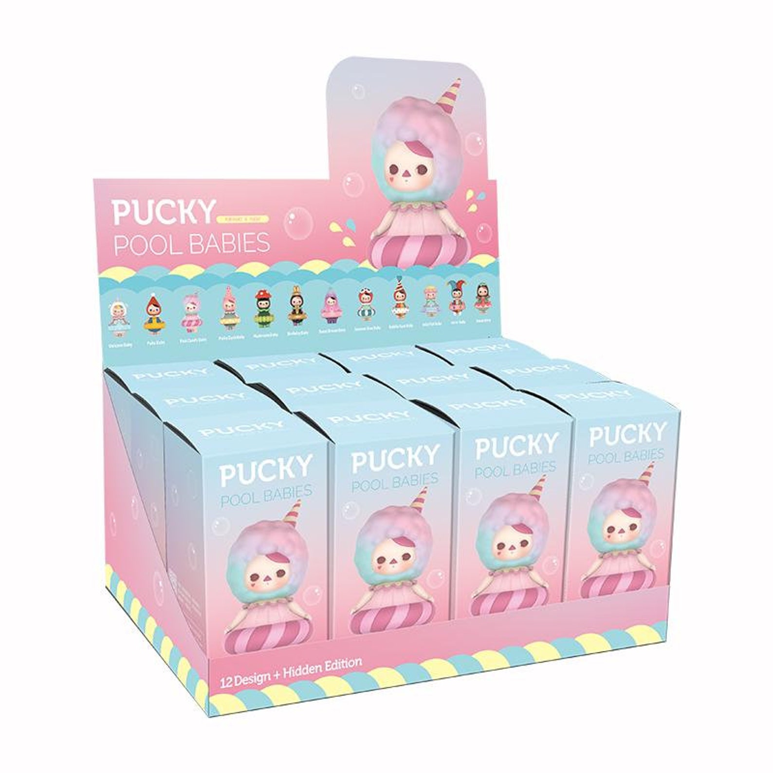 Blind Box Popmart Pucky Pop Mart Pucky Pool Babies | Etsy