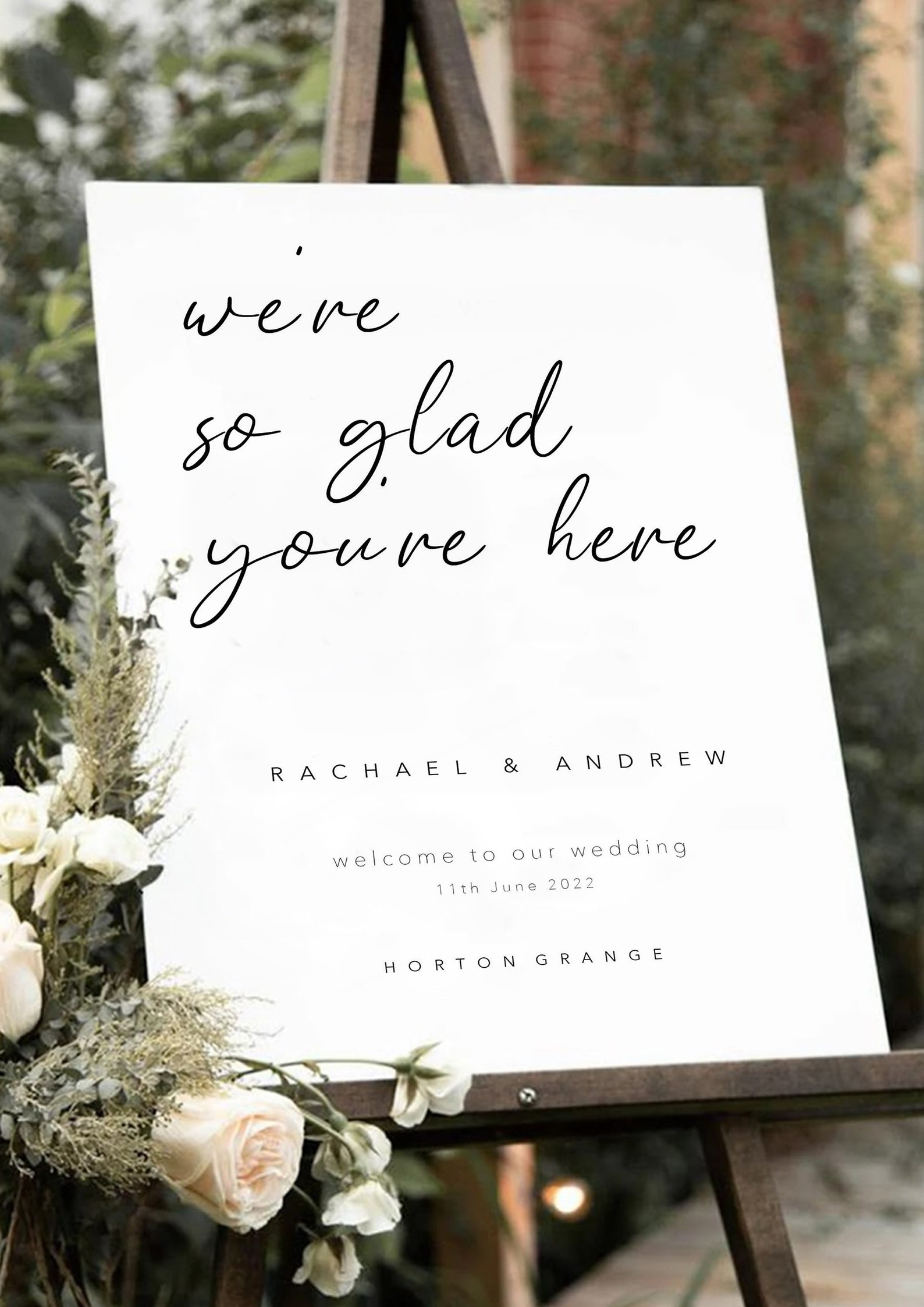 Custom Wedding Sign, Event Sign, Black and White, Welcome Sign, Wedding ...