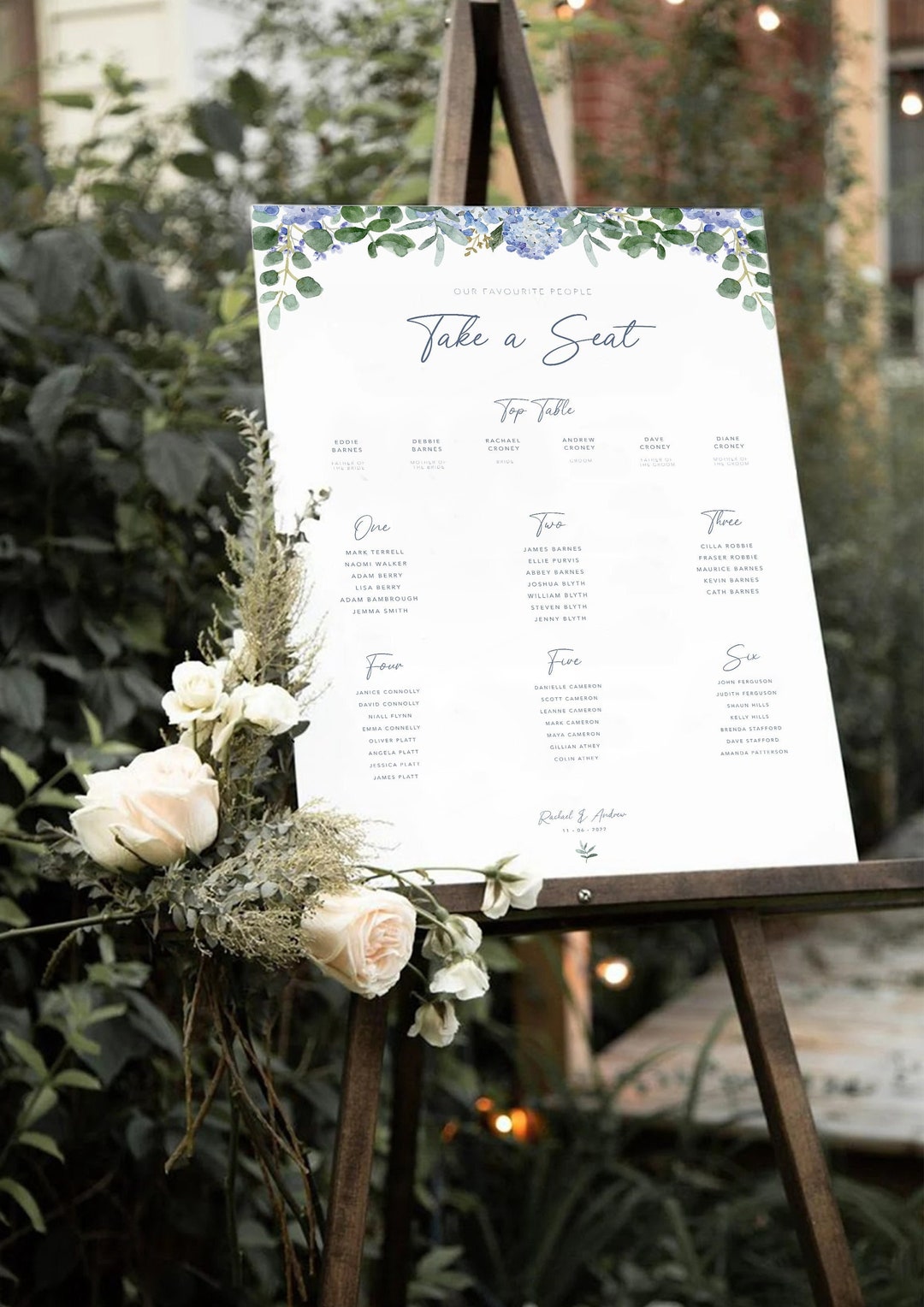 Custom Wedding Sign, Event Sign, Wedding Seating Plan, Custom Venue ...