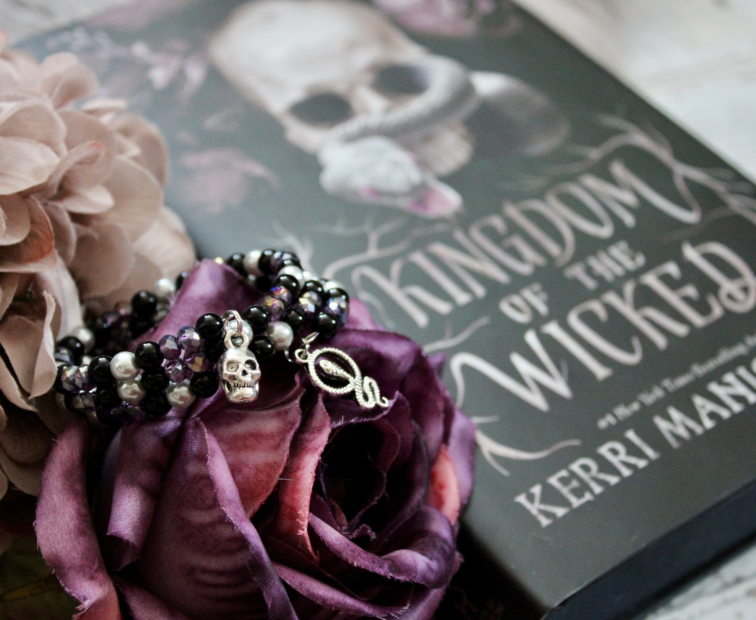 Wicked Serpent & Skull Infinity Wrap Pulsera | Etsy