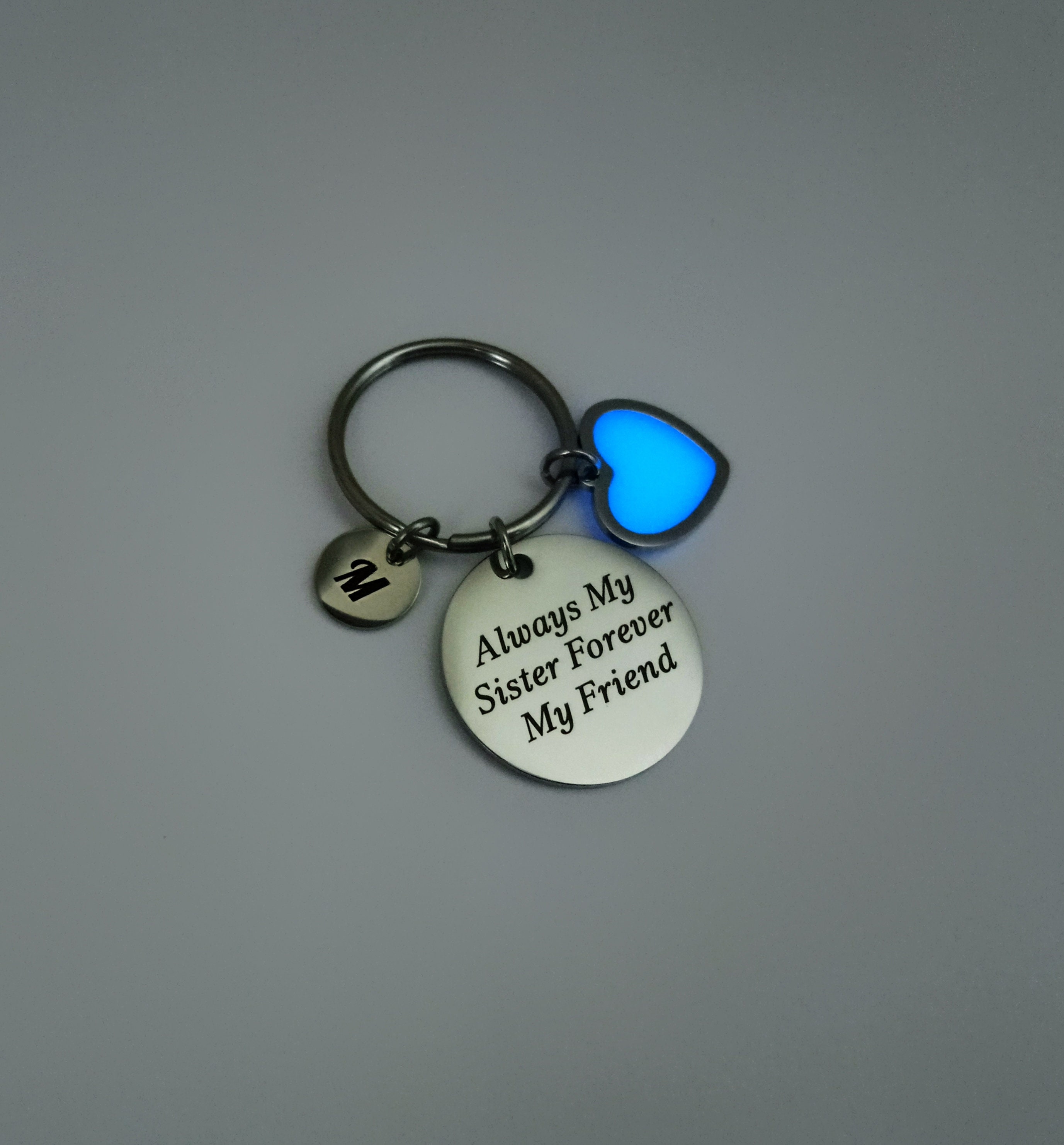 Always My SISTER Key Ring Best Friend Gifts Forever My | Etsy