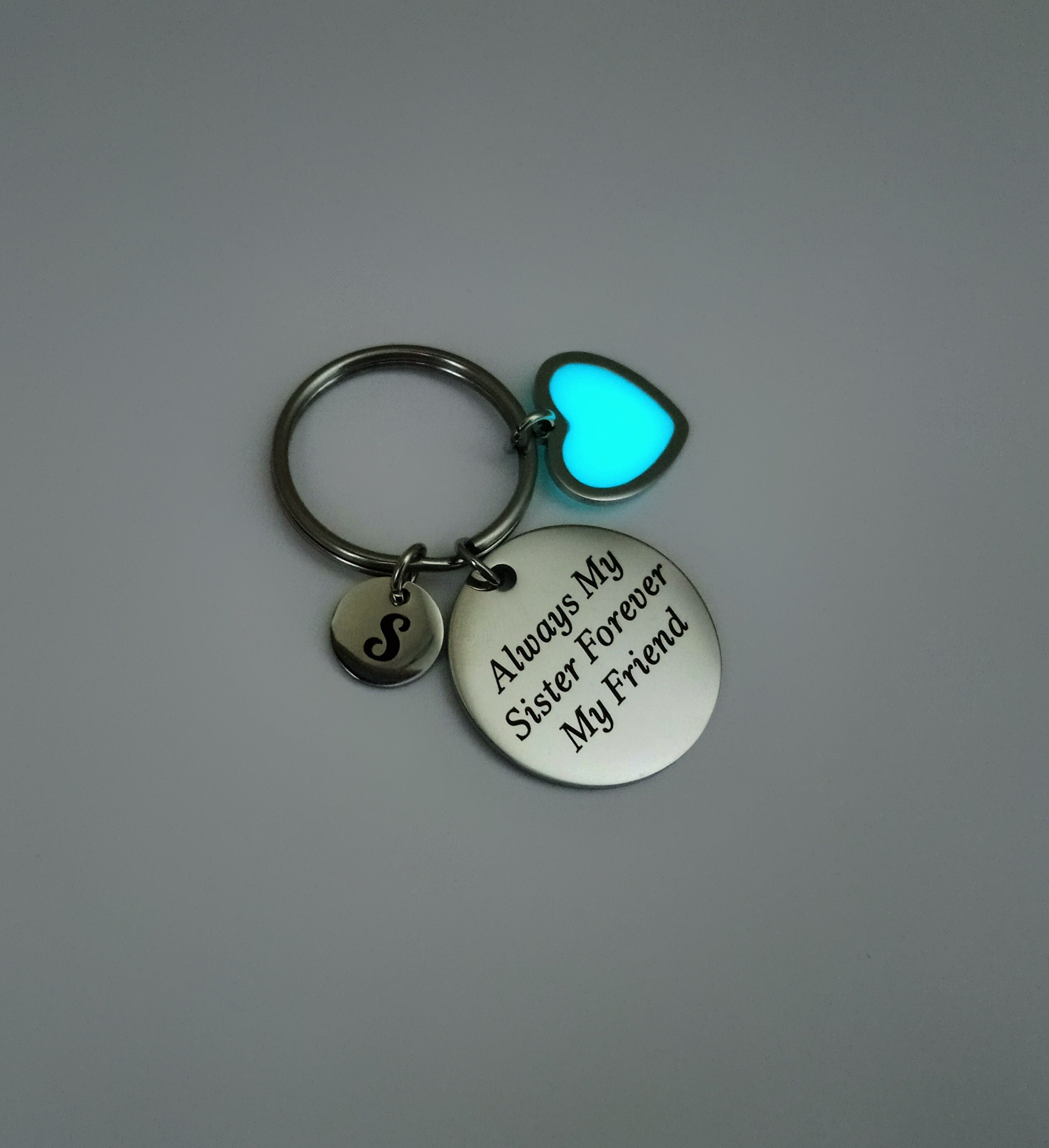 Always My SISTER Key Ring Best Friend Gifts Forever My | Etsy