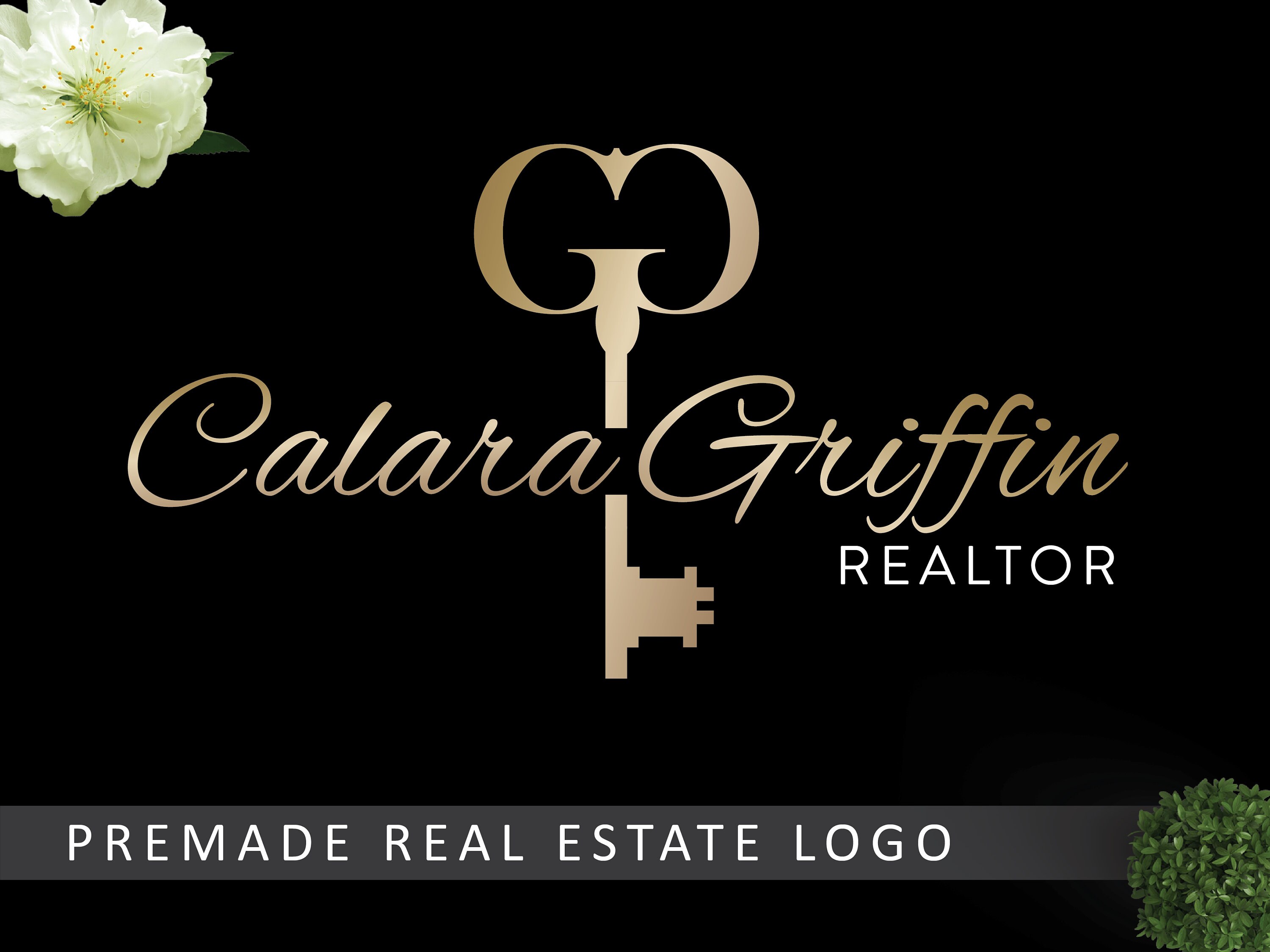Real Estate Logo Key Real Estate Agent Logo With Key Real - Etsy UK