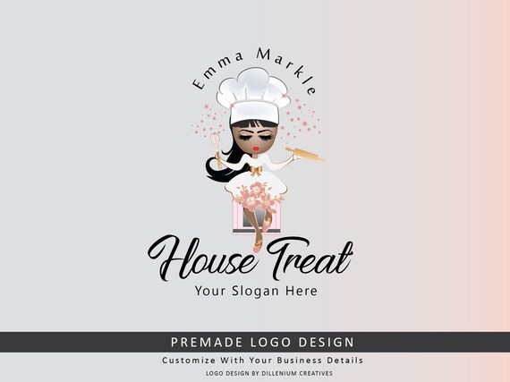Lady Chef Logo Design Ideas