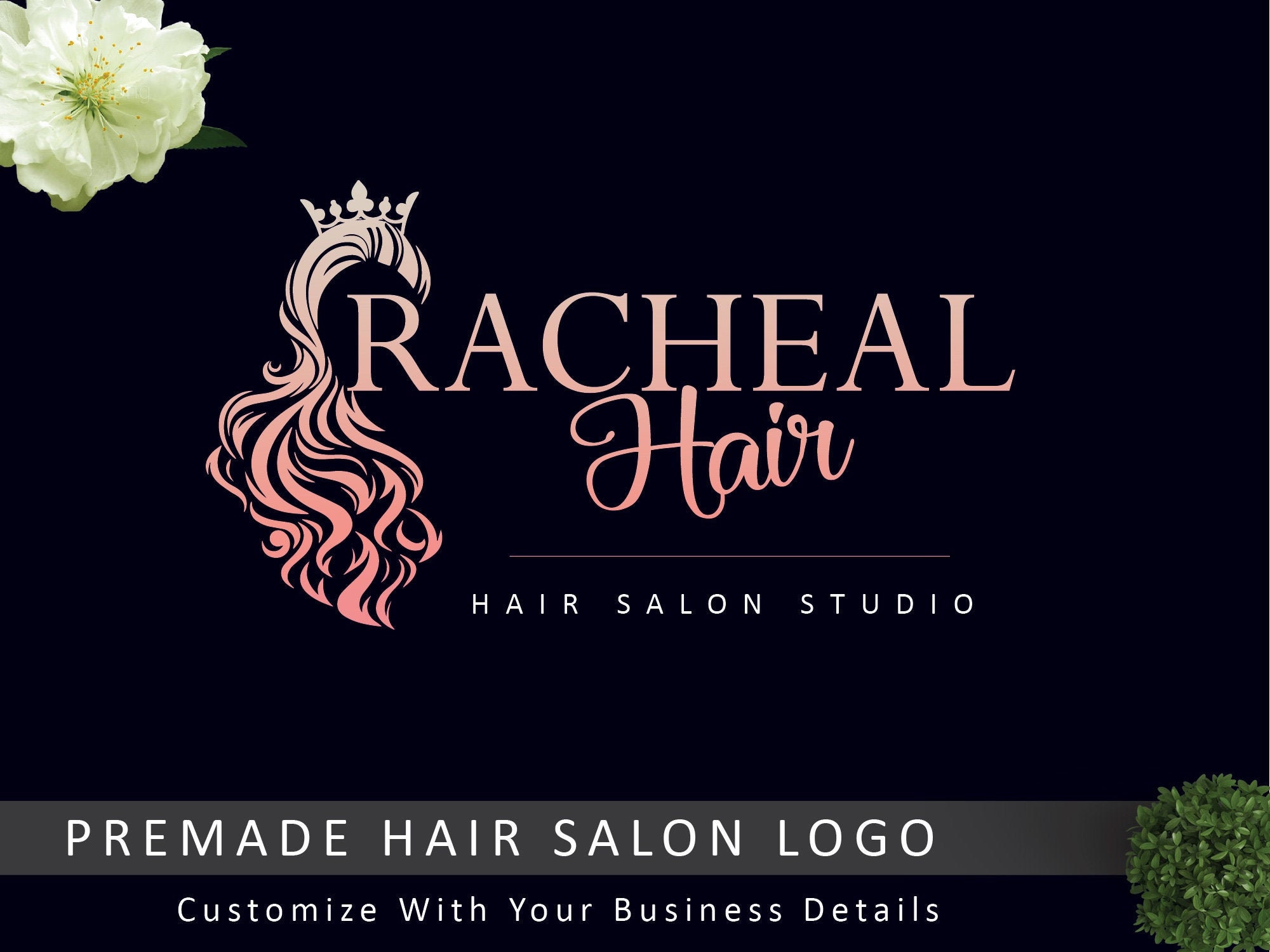 Hair Salon Logo Hair Logo Design Salon Logo Hair Stylist - Etsy
