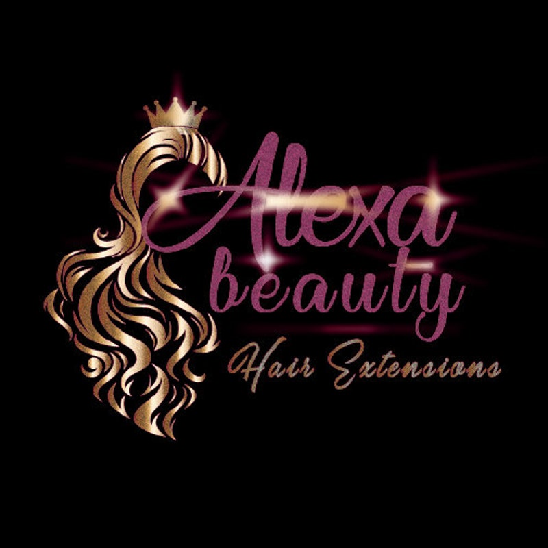 Hair Extension Logo - Etsy