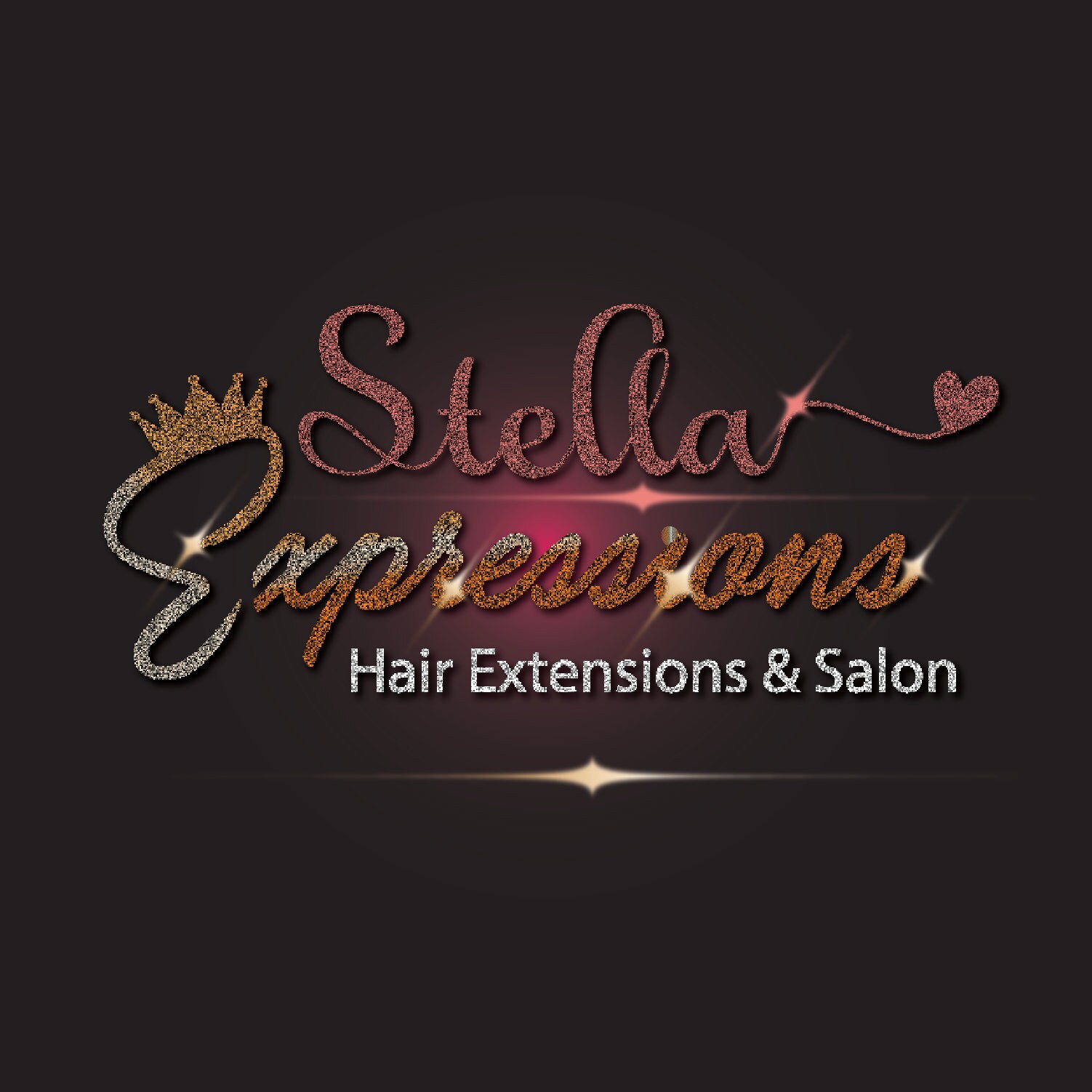 Hair Extensions Logo Hair Logo Salon Logo Hair Extensions - Etsy