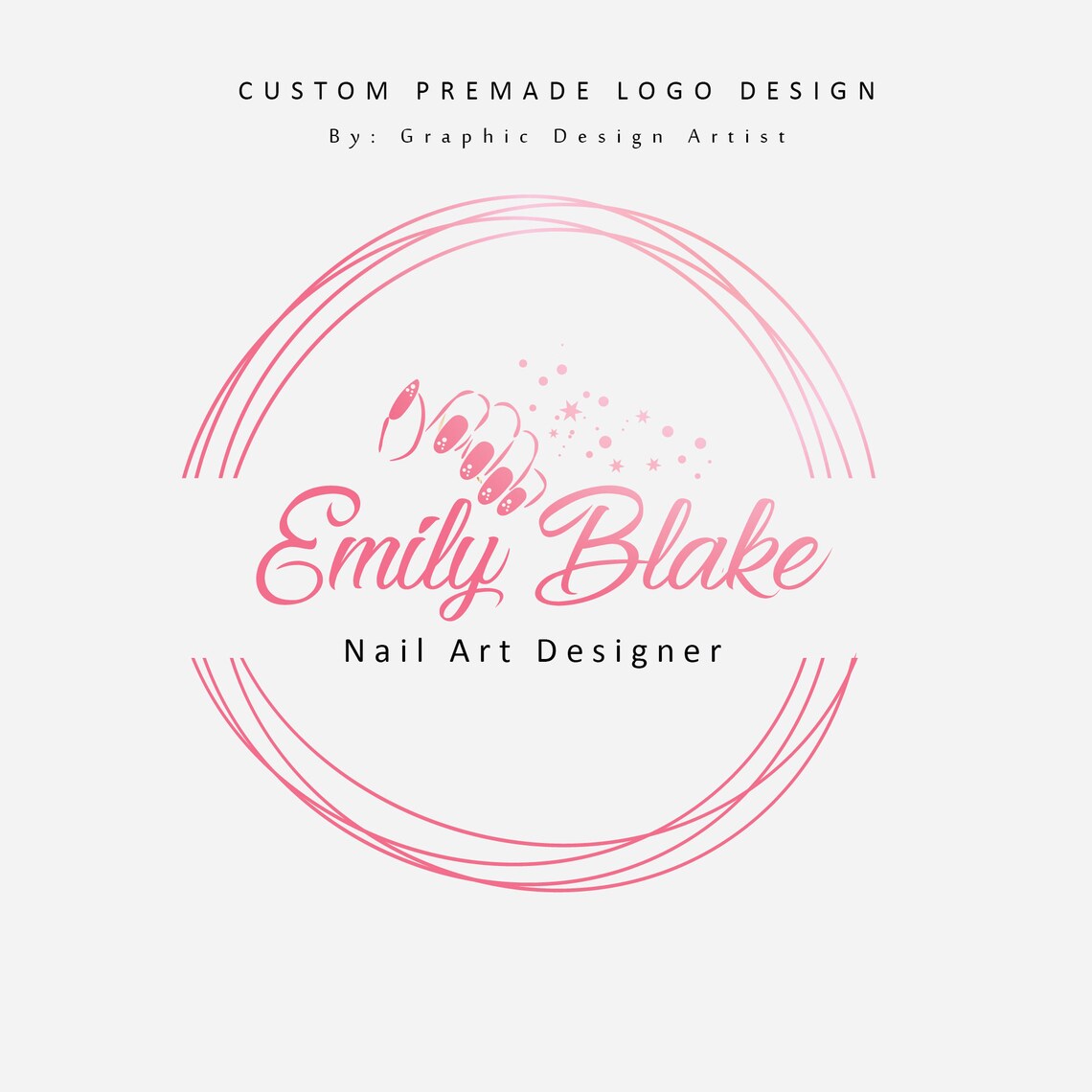 Nail Logo, Nail Logo Design, Nail Logo Ideas, Nail Art Logo, Nail ...